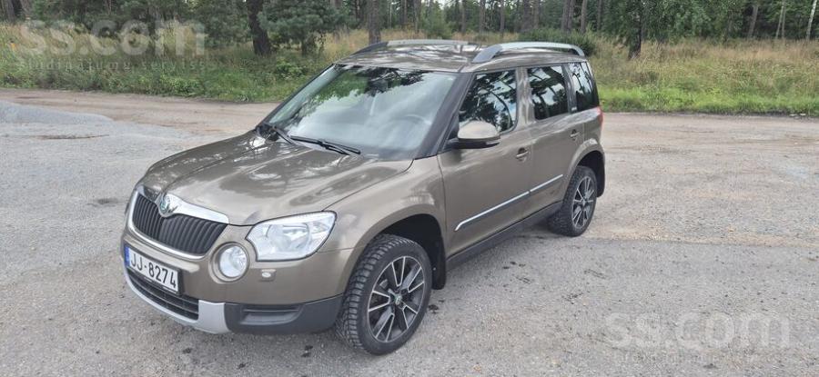 Brūns Skoda Yeti 2013 Rīga, ar dzinēja tilpumu 2.00 L un nobraukumu 155 tūkst. km par 5500 €, foto 1 vietnē AUTOMOTO.COM.LV