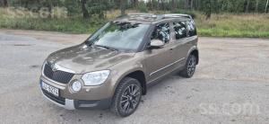 Brūns Skoda Yeti 2013 Rīga, ar dzinēja tilpumu 2.00 L un nobraukumu 155 tūkst. km par 5500 €, foto  vietnē AUTOMOTO.COM.LV