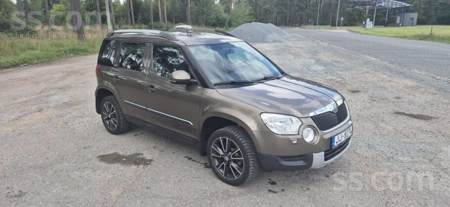 Brūns Skoda Yeti 2013 Rīga, ar dzinēja tilpumu 2.00 L un nobraukumu 155 tūkst. km par 5500 €, foto 3 vietnē AUTOMOTO.COM.LV