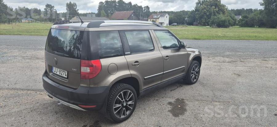 Brūns Skoda Yeti 2013 Rīga, ar dzinēja tilpumu 2.00 L un nobraukumu 155 tūkst. km par 5500 €, foto 5 vietnē AUTOMOTO.COM.LV