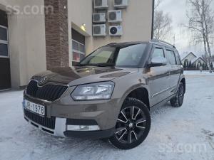 Brown Skoda Yeti 2014 in Riga, with an engine capacity of 1.40 L and mileage of 91 thousand km for 6990 €, photo  on AUTOMOTO.COM.LV