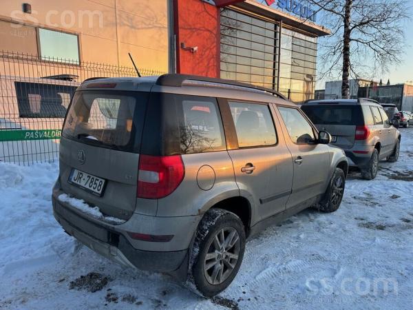 Brown Skoda Yeti 2014 in Riga, with an engine capacity of 2.00 L and mileage of 155 thousand km for 5600 €, photo 3 on AUTOMOTO.COM.LV