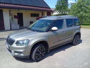 Brown Skoda Yeti 2014 in Kaunas, with an engine capacity of 1.97 L and mileage of 214 thousand km for 4300 €, photo 4 on AUTOMOTO.COM.LV