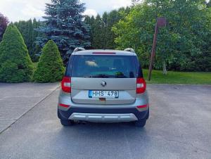Brown Skoda Yeti 2014 in Kaunas, with an engine capacity of 1.97 L and mileage of 214 thousand km for 4300 €, photo 6 on AUTOMOTO.COM.LV