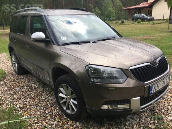 Brūns Skoda Yeti 2016 Rīga, ar dzinēja tilpumu 1.40 L un nobraukumu 144 tūkst. km par 6550 €, foto 2 vietnē AUTOMOTO.COM.LV