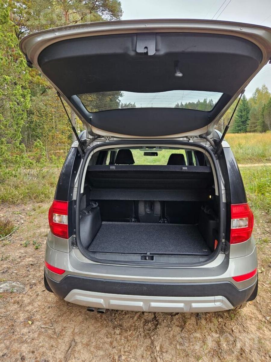 Brūns Skoda Yeti 2016 Rīga, ar dzinēja tilpumu 1.40 L un nobraukumu 161 tūkst. km par 7200 €, foto 8 vietnē AUTOMOTO.COM.LV