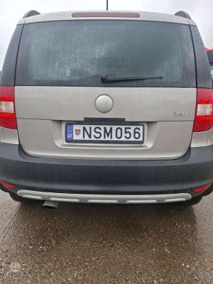 Brown Skoda Yeti 2013 in Vilnius, with an engine capacity of 1.20 L and mileage of 122 thousand km for 3700 €, photo 5 on AUTOMOTO.COM.LV