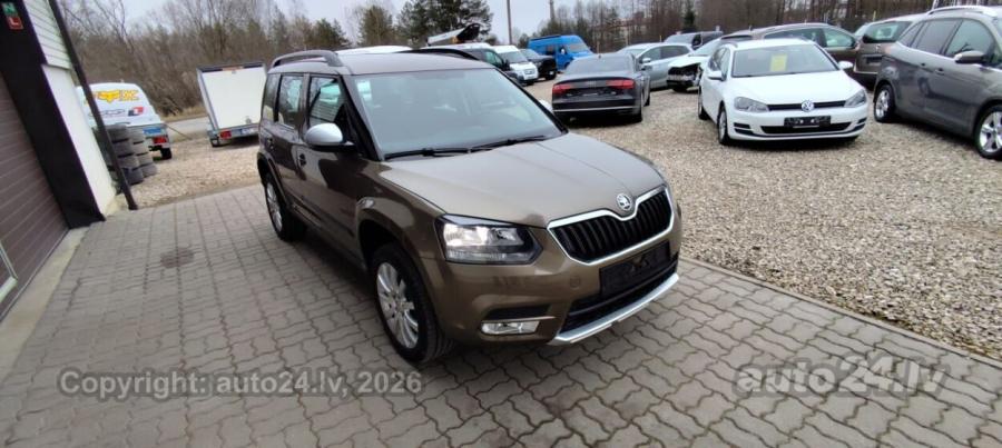 Brūns Skoda Yeti 2014 Veru, ar dzinēja tilpumu 2.00 L un nobraukumu 255 tūkst. km par 8600 €, foto 1 vietnē AUTOMOTO.COM.LV