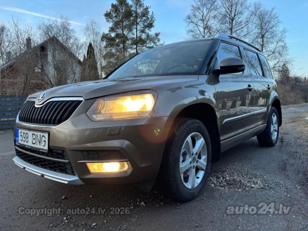 Brūns Skoda Yeti 2015 Tallina, ar dzinēja tilpumu 2.00 L un nobraukumu 240 tūkst. km par 8499 €, foto 1 vietnē AUTOMOTO.COM.LV