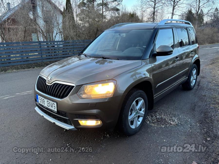 Brūns Skoda Yeti 2015 Tallina, ar dzinēja tilpumu 2.00 L un nobraukumu 240 tūkst. km par 8499 €, foto 2 vietnē AUTOMOTO.COM.LV