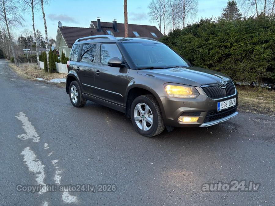 Brūns Skoda Yeti 2015 Tallina, ar dzinēja tilpumu 2.00 L un nobraukumu 240 tūkst. km par 8499 €, foto 5 vietnē AUTOMOTO.COM.LV
