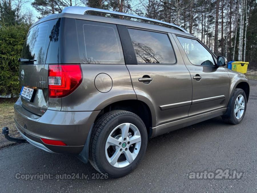 Brūns Skoda Yeti 2015 Tallina, ar dzinēja tilpumu 2.00 L un nobraukumu 240 tūkst. km par 8499 €, foto 9 vietnē AUTOMOTO.COM.LV