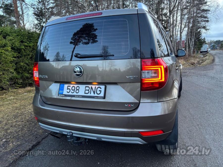 Brūns Skoda Yeti 2015 Tallina, ar dzinēja tilpumu 2.00 L un nobraukumu 240 tūkst. km par 8499 €, foto 12 vietnē AUTOMOTO.COM.LV
