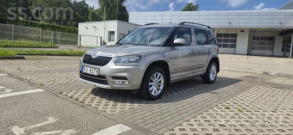 Brown Skoda Yeti 2017 in Riga, with an engine capacity of 2.00 L and mileage of 295 thousand km for 5300 €, photo 2 on AUTOMOTO.COM.LV