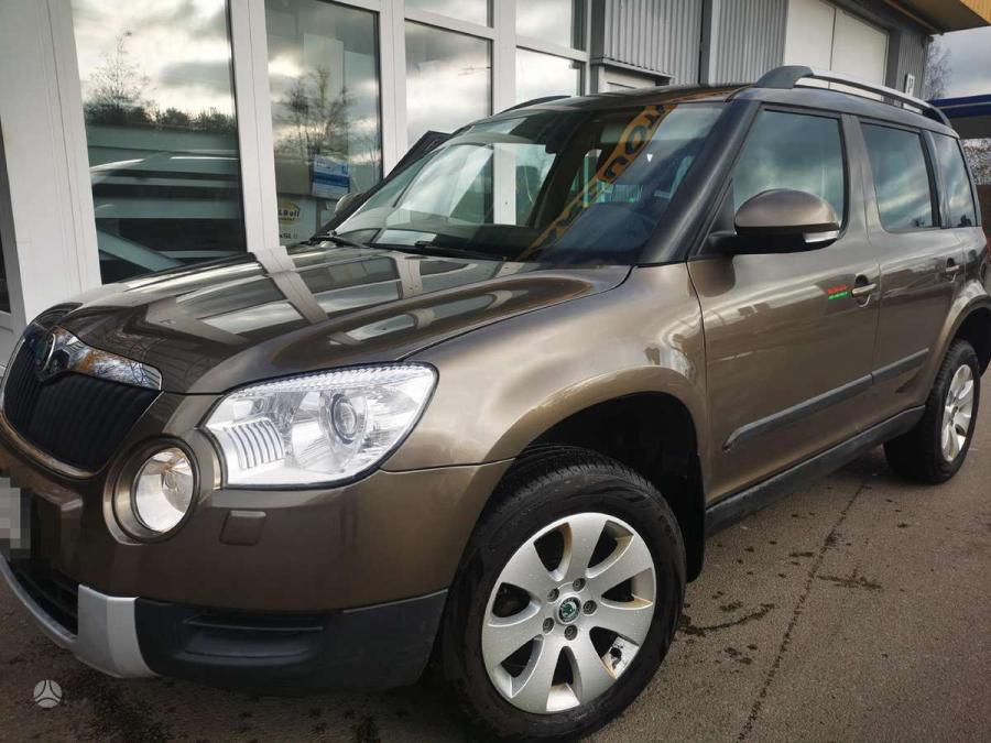 Brūns Skoda Yeti 2012 Viļņa, ar dzinēja tilpumu 1.20 L un nobraukumu 186 tūkst. km par 4790 €, foto 3 vietnē AUTOMOTO.COM.LV