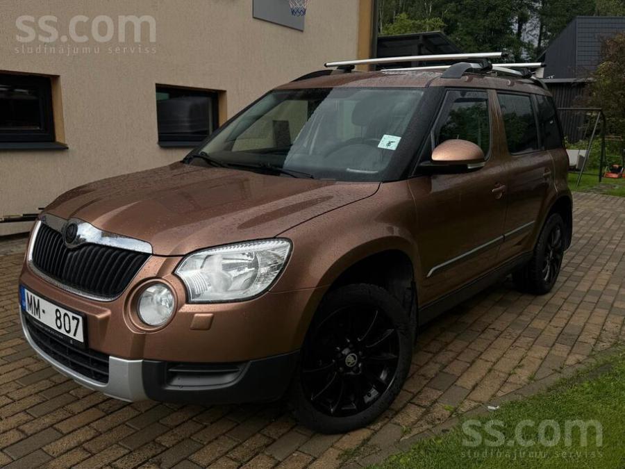 Brūns Skoda Yeti 2012 Rīga, ar dzinēja tilpumu 2.00 L un nobraukumu 175 tūkst. km par 4400 €, foto 3 vietnē AUTOMOTO.COM.LV