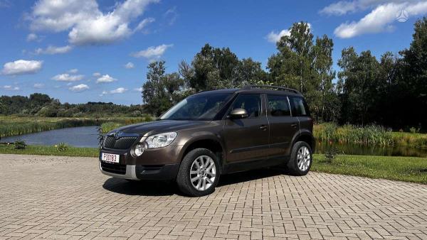 Brūns Skoda Yeti 2013 Utena, ar dzinēja tilpumu 1.97 L un nobraukumu 280 tūkst. km par 4550 €, foto 1 vietnē AUTOMOTO.COM.LV