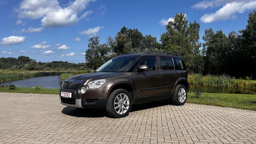 Brūns Skoda Yeti 2013 Utena, ar dzinēja tilpumu 1.97 L un nobraukumu 280 tūkst. km par 4550 €, foto 1 vietnē AUTOMOTO.COM.LV