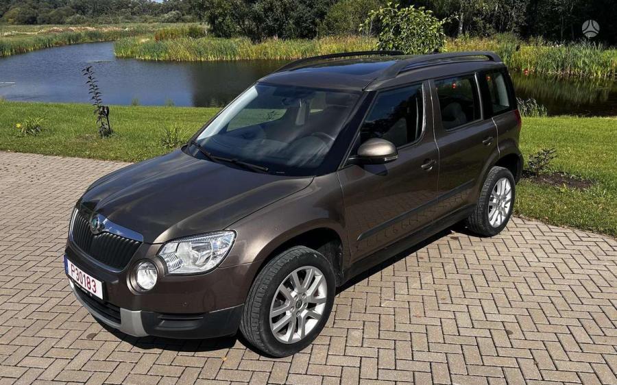 Brūns Skoda Yeti 2013 Utena, ar dzinēja tilpumu 1.97 L un nobraukumu 280 tūkst. km par 4550 €, foto 6 vietnē AUTOMOTO.COM.LV