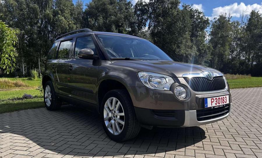 Brūns Skoda Yeti 2013 Utena, ar dzinēja tilpumu 1.97 L un nobraukumu 280 tūkst. km par 4550 €, foto 9 vietnē AUTOMOTO.COM.LV
