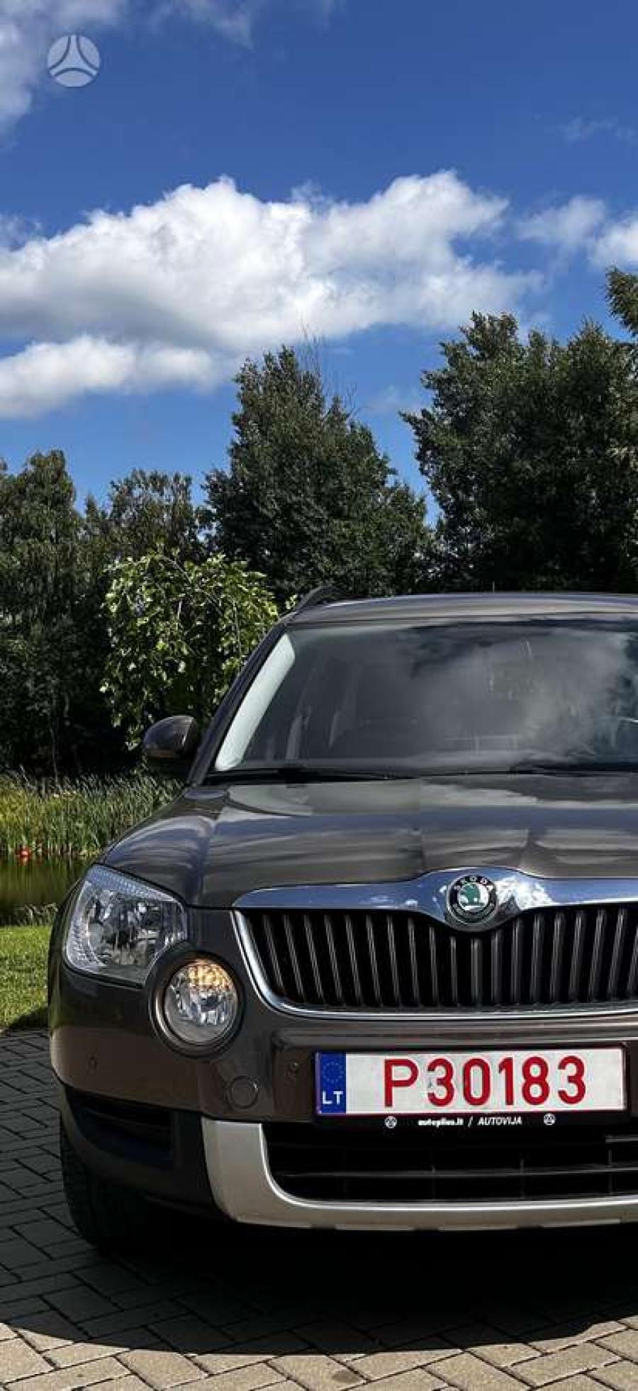 Brūns Skoda Yeti 2013 Utena, ar dzinēja tilpumu 1.97 L un nobraukumu 280 tūkst. km par 4550 €, foto 10 vietnē AUTOMOTO.COM.LV