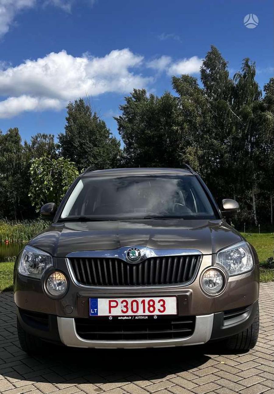 Brūns Skoda Yeti 2013 Utena, ar dzinēja tilpumu 1.97 L un nobraukumu 280 tūkst. km par 4550 €, foto 12 vietnē AUTOMOTO.COM.LV