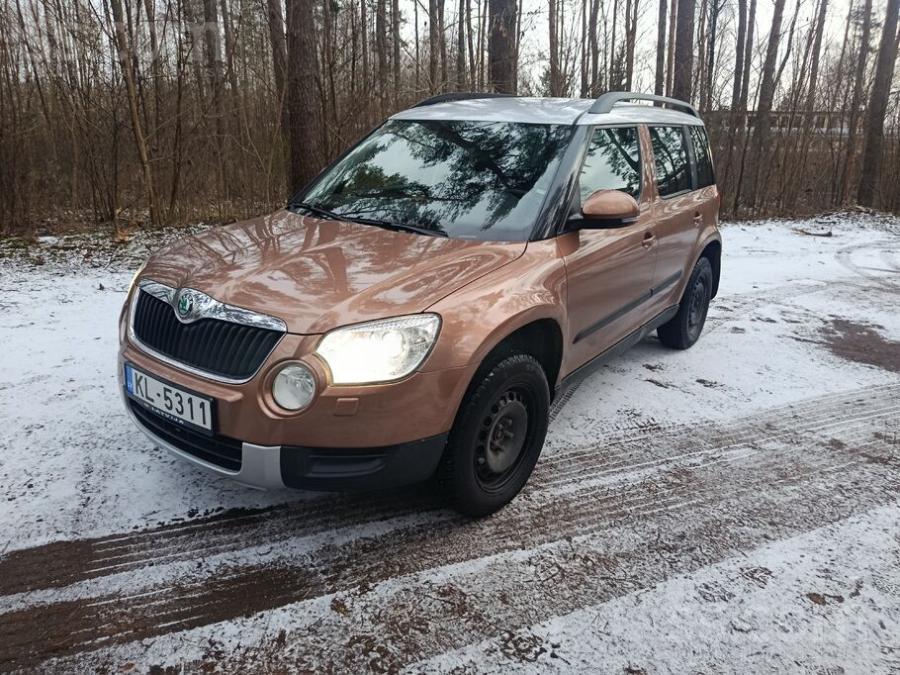Brown Skoda Yeti 2013 in Riga, with an engine capacity of 1.40 L and mileage of 140 thousand km for 4800 €, photo 2 on AUTOMOTO.COM.LV