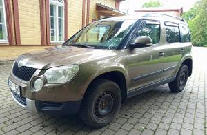 Brūns Skoda Yeti 2010 Tallina, ar dzinēja tilpumu 2.00 L un nobraukumu 0 tūkst. km par 1 €, foto 3 vietnē AUTOMOTO.COM.LV