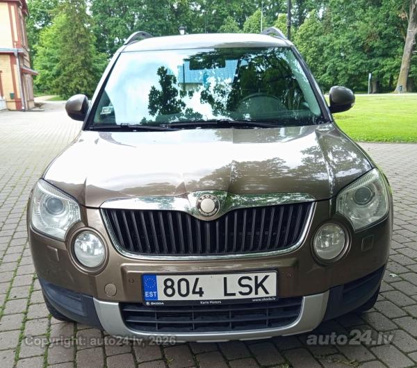 Brown Skoda Yeti 2010 in Tallinn, with an engine capacity of 2.00 L and mileage of 0 thousand km for 111 €, photo 1 on AUTOMOTO.COM.LV