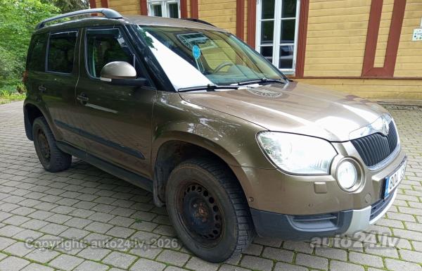 Brown Skoda Yeti 2010 in Tallinn, with an engine capacity of 2.00 L and mileage of 0 thousand km for 111 €, photo 8 on AUTOMOTO.COM.LV