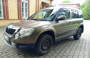 Brūns Skoda Yeti 2010 Tallina, ar dzinēja tilpumu 2.00 L un nobraukumu 441 tūkst. km par 3700 €, foto 3 vietnē AUTOMOTO.COM.LV