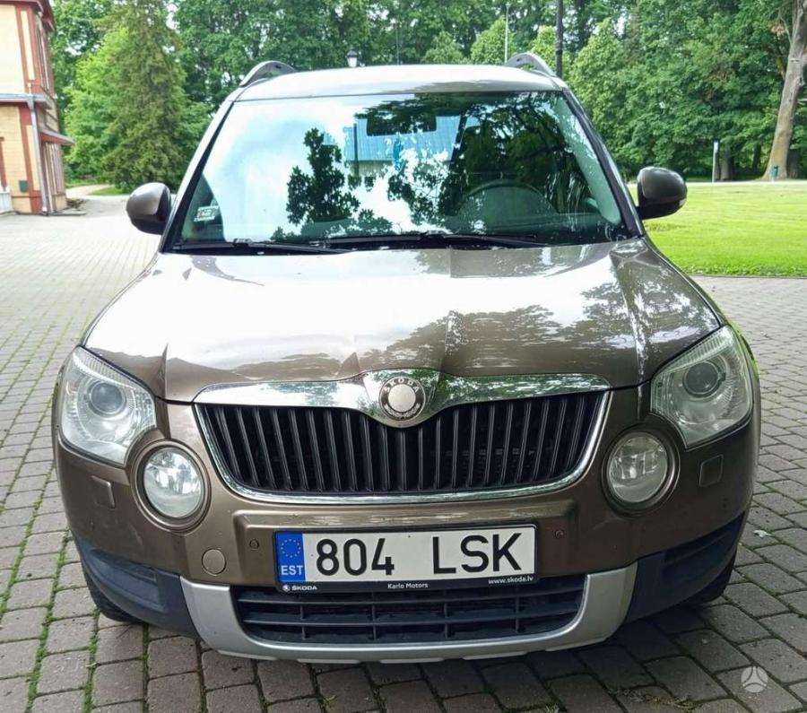 Brūns Skoda Yeti 2010 Valga, ar dzinēja tilpumu 1.97 L un nobraukumu 442 tūkst. km par 3700 €, foto 1 vietnē AUTOMOTO.COM.LV