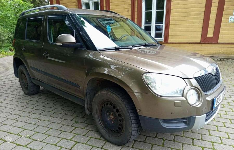 Brūns Skoda Yeti 2010 Valga, ar dzinēja tilpumu 1.97 L un nobraukumu 442 tūkst. km par 3700 €, foto 9 vietnē AUTOMOTO.COM.LV
