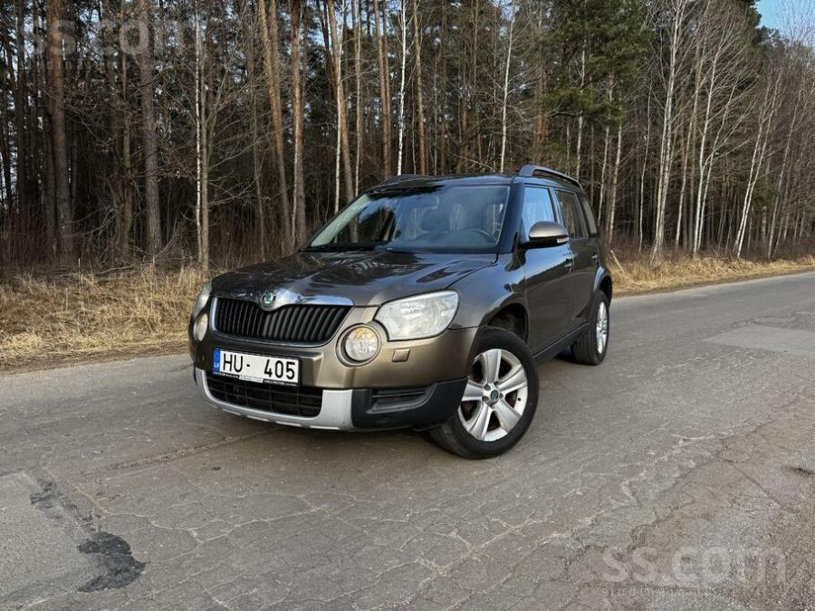 Brown Skoda Yeti 2011 in Riga, with an engine capacity of 2.00 L and mileage of 358 thousand km for 3000 €, photo 4 on AUTOMOTO.COM.LV