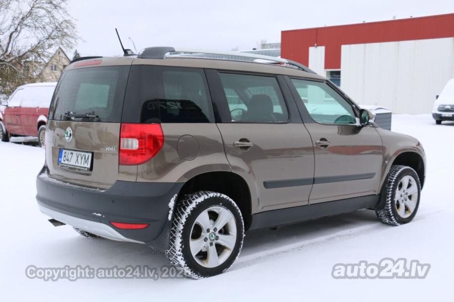 Brūns Skoda Yeti 2012 Tartu, ar dzinēja tilpumu 1.20 L un nobraukumu 296 tūkst. km par 4999 €, foto 5 vietnē AUTOMOTO.COM.LV