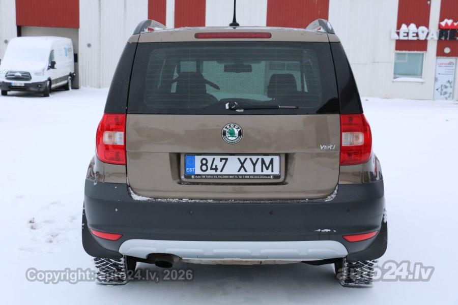 Brūns Skoda Yeti 2012 Tartu, ar dzinēja tilpumu 1.20 L un nobraukumu 296 tūkst. km par 4999 €, foto 7 vietnē AUTOMOTO.COM.LV