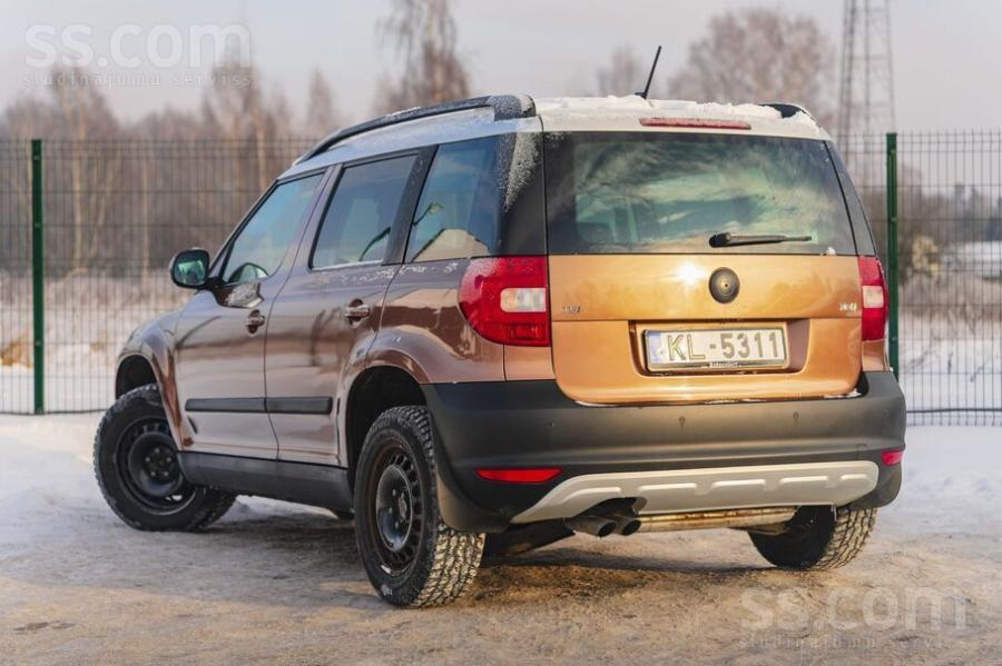 Brūns Skoda Yeti 2013 Rīga, ar dzinēja tilpumu 1.40 L un nobraukumu 141 tūkst. km par 4990 €, foto 4 vietnē AUTOMOTO.COM.LV