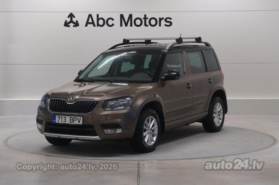 Brown Skoda Yeti 2016 in Tallinn, with an engine capacity of 1.40 L and mileage of 92 thousand km for 10990 €, photo 1 on AUTOMOTO.COM.LV