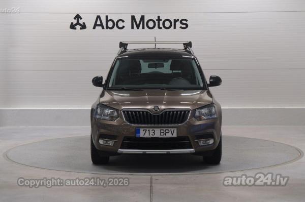 Brown Skoda Yeti 2016 in Tallinn, with an engine capacity of 1.40 L and mileage of 92 thousand km for 10990 €, photo 2 on AUTOMOTO.COM.LV