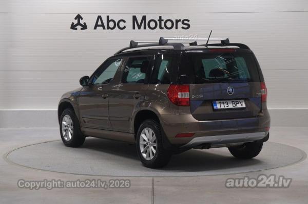 Brown Skoda Yeti 2016 in Tallinn, with an engine capacity of 1.40 L and mileage of 92 thousand km for 10990 €, photo 5 on AUTOMOTO.COM.LV
