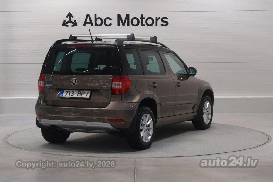 Brown Skoda Yeti 2016 in Tallinn, with an engine capacity of 1.40 L and mileage of 92 thousand km for 10990 €, photo 4 on AUTOMOTO.COM.LV