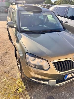 Brūns Skoda Yeti 2016 Tallina, ar dzinēja tilpumu 1.40 L un nobraukumu 310 tūkst. km par 7000 €, foto  vietnē AUTOMOTO.COM.LV
