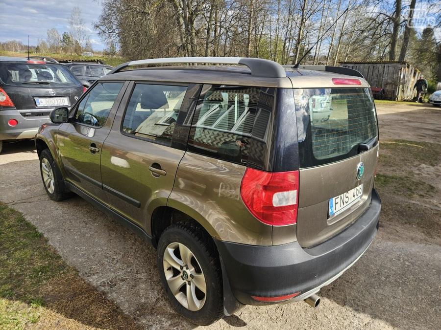 Skoda Yeti 2010 Ignalina, ar dzinēja tilpumu 1.20 L un nobraukumu 220 tūkst. km par 1550 €, foto 4 vietnē AUTOMOTO.COM.LV