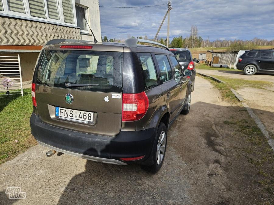 Skoda Yeti 2010 Ignalina, ar dzinēja tilpumu 1.20 L un nobraukumu 220 tūkst. km par 1550 €, foto 5 vietnē AUTOMOTO.COM.LV