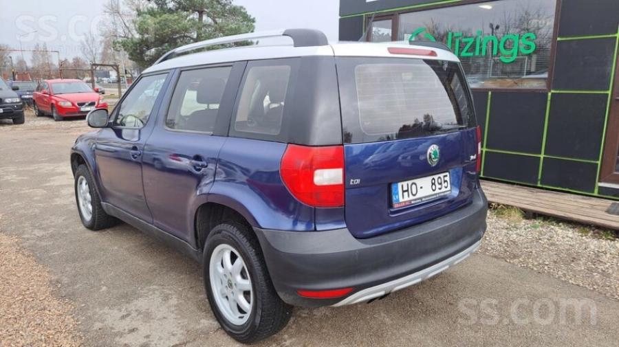 Skoda Yeti 2010 Rīga, ar dzinēja tilpumu 2.00 L un nobraukumu 258 tūkst. km par 2750 €, foto 5 vietnē AUTOMOTO.COM.LV