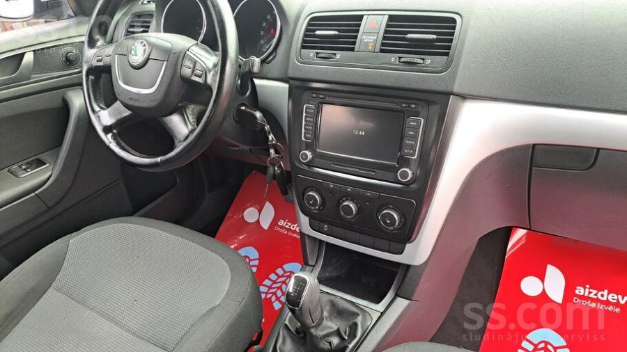 Skoda Yeti 2010 Rīga, ar dzinēja tilpumu 2.00 L un nobraukumu 258 tūkst. km par 2750 €, foto 15 vietnē AUTOMOTO.COM.LV