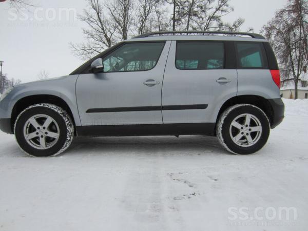 Skoda Yeti 2011 in Jelgava, with an engine capacity of 2.00 L and mileage of 274 thousand km for 5150 €, photo 7 on AUTOMOTO.COM.LV