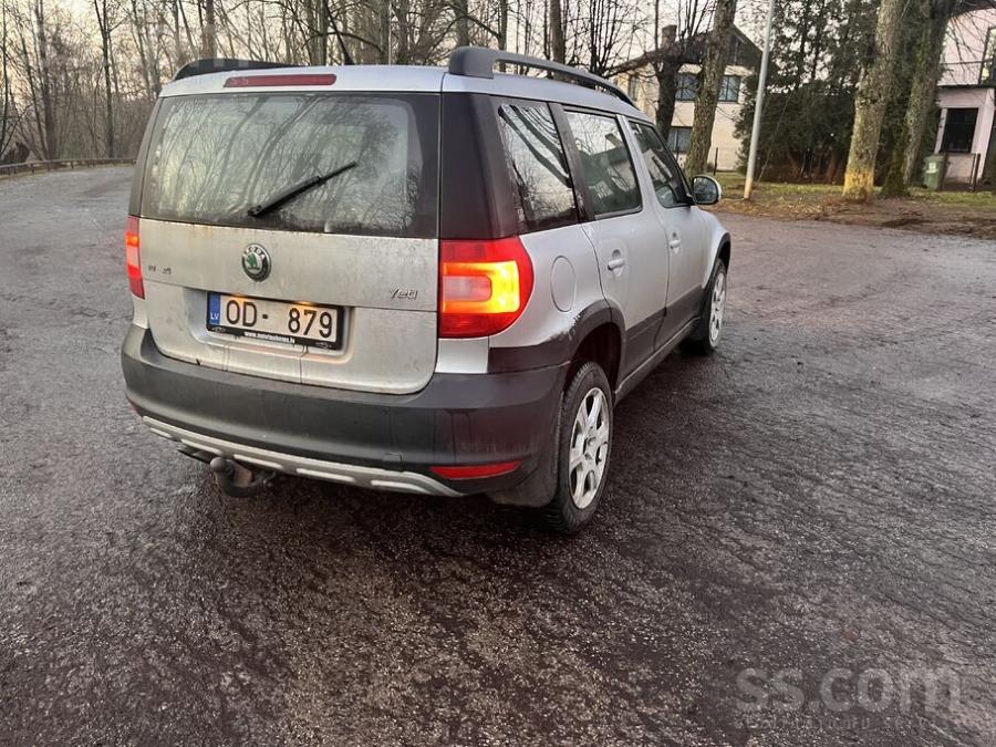 Skoda Yeti 2012 Bauska, ar dzinēja tilpumu 2.00 L un nobraukumu 410 tūkst. km par 2800 €, foto 4 vietnē AUTOMOTO.COM.LV