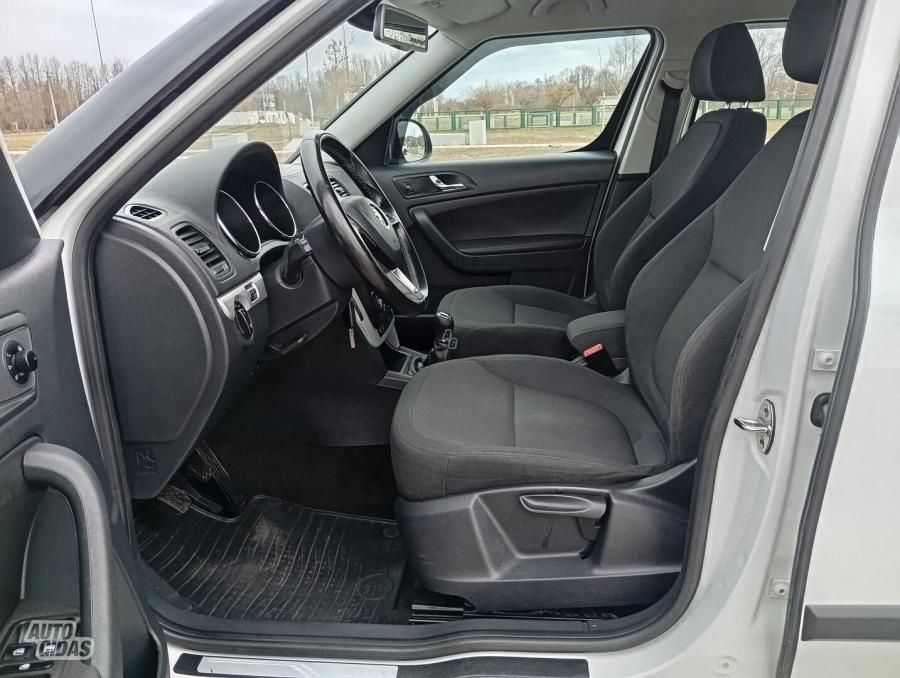 Skoda Yeti 2014 Viļņa, ar dzinēja tilpumu 1.60 L un nobraukumu 307 tūkst. km par 6700 €, foto 24 vietnē AUTOMOTO.COM.LV