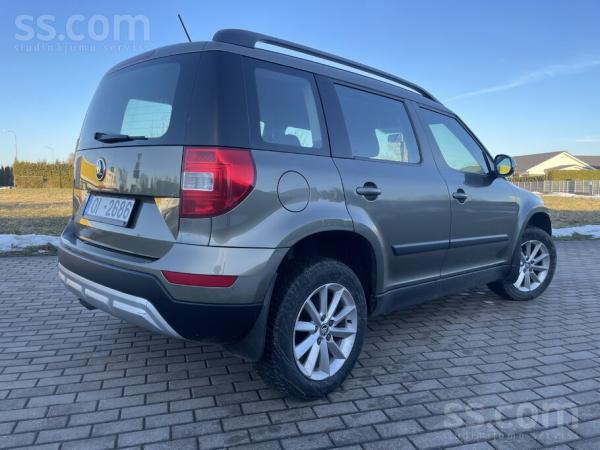 Zaļš Skoda Yeti 2015 Rīga, ar dzinēja tilpumu 2.00 L un nobraukumu 340 tūkst. km par 5750 €, foto 4 vietnē AUTOMOTO.COM.LV